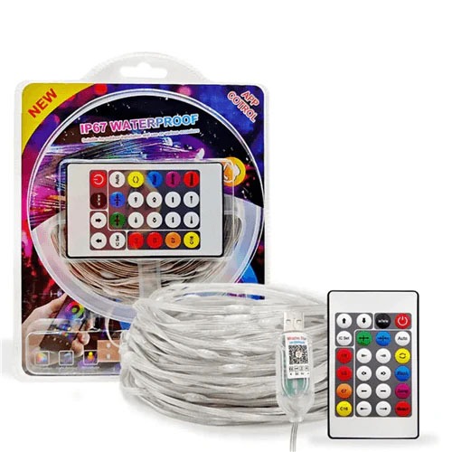 5V USB Fairy String Light IP67 Waterproof 10m Prepack RGB | App ...
